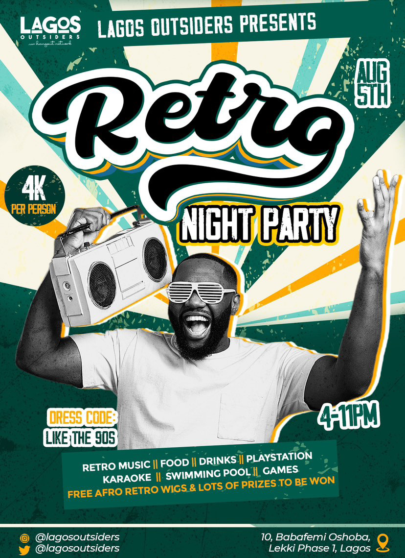 Retro Night Party - Trendmyevent